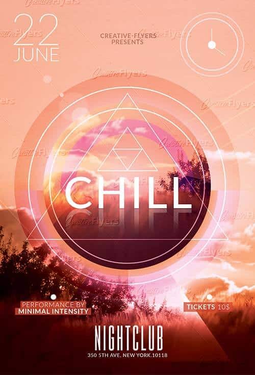 x6 Minimalist Flyer Bundle | Templates Psd - Creativeflyers