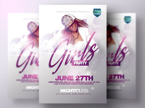 Private Party Flyer PSD Templates - Creative Flyers
