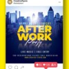 After Work Party Flyer Template | Photoshop PSD - Creative Flyers