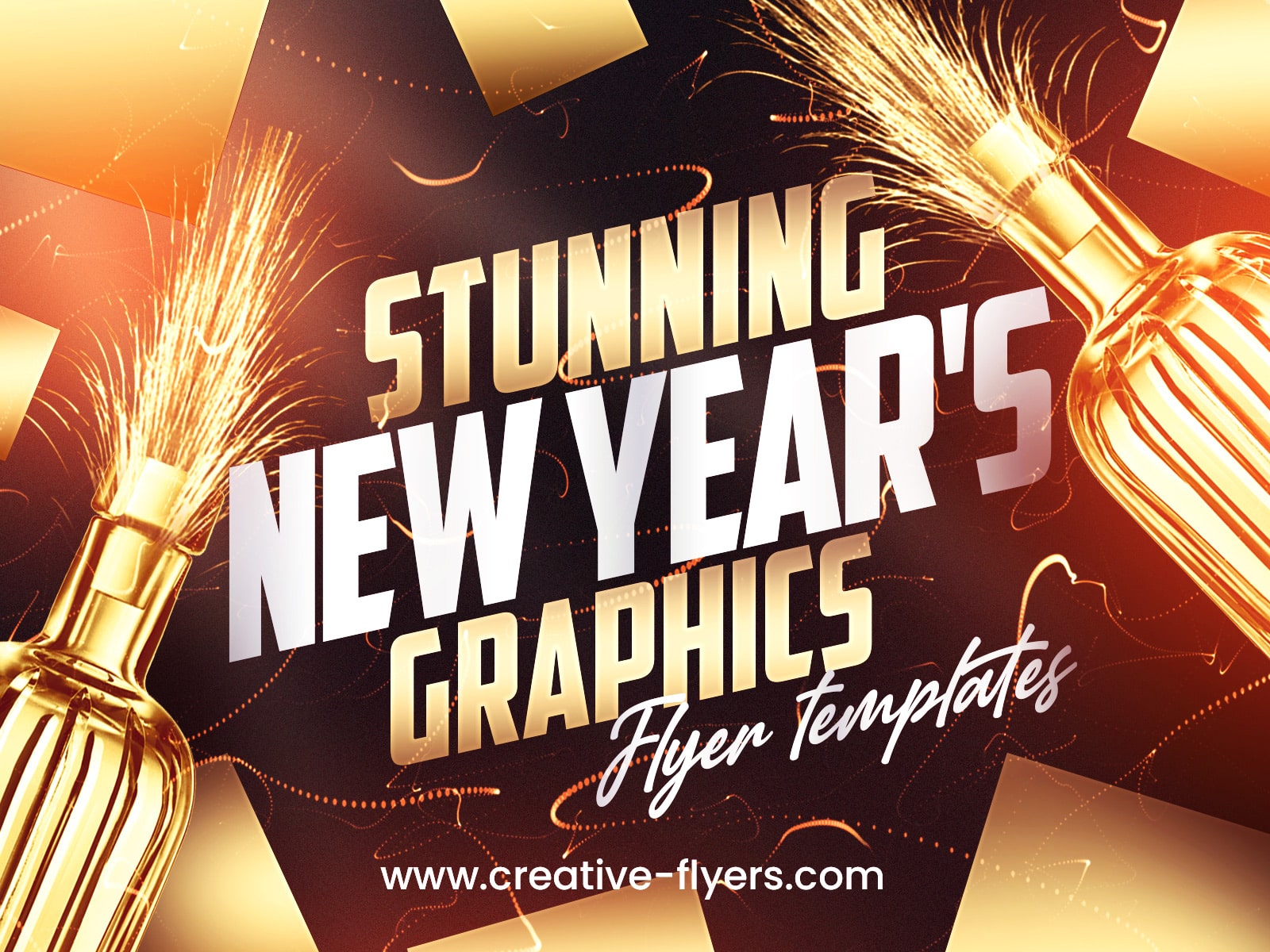 17 Stunning New Year's Graphics and Best Cards - Creative Flyers