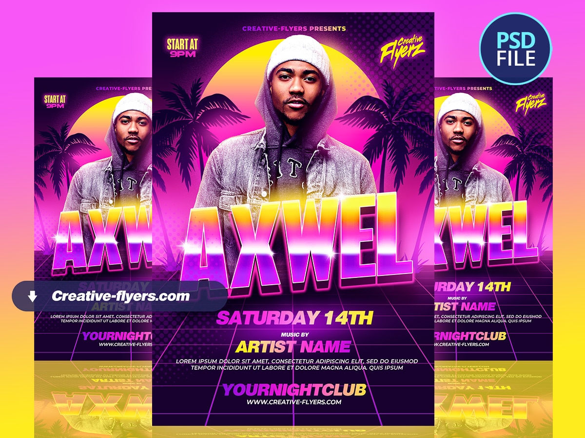 Dj party Flyer for this Summer - Creative Flyers