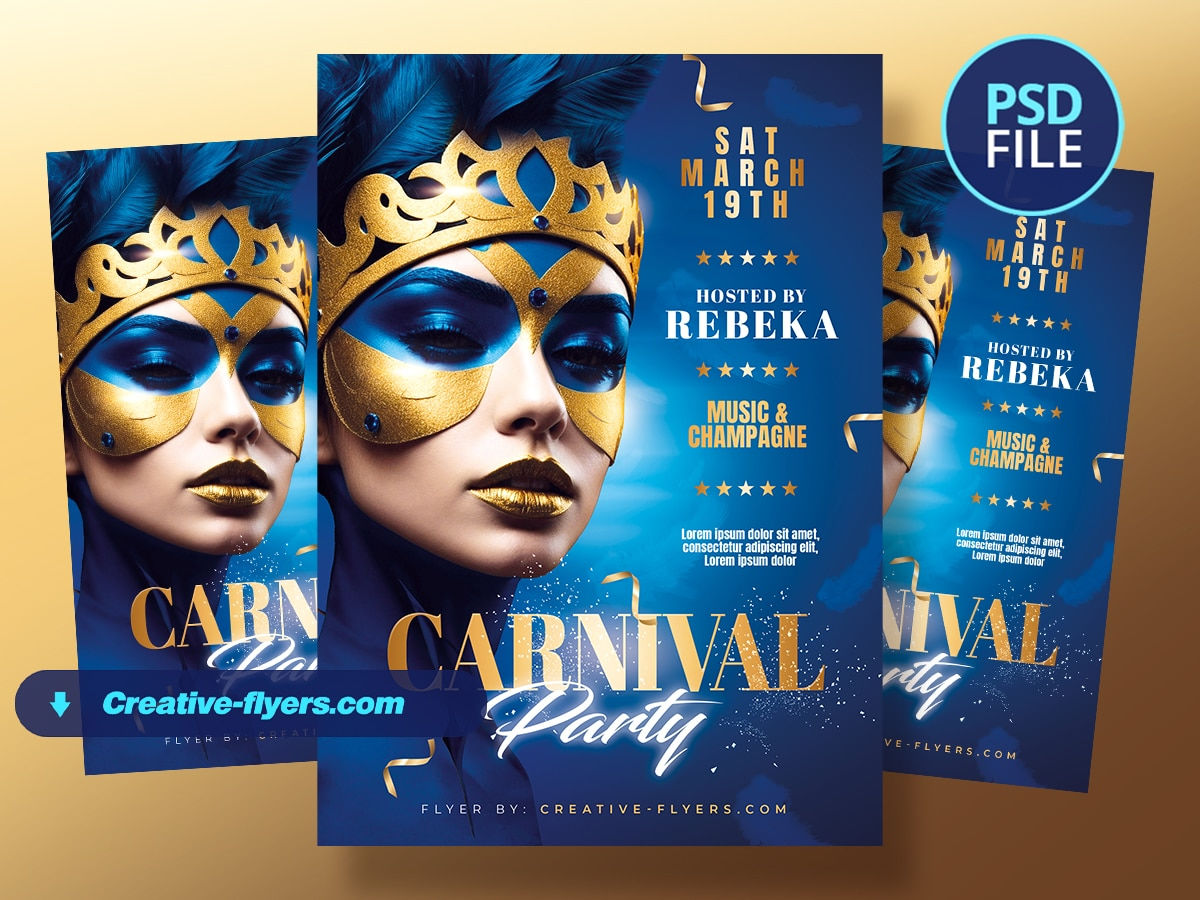 Carnival Flyer Design to Download - Creative Flyers